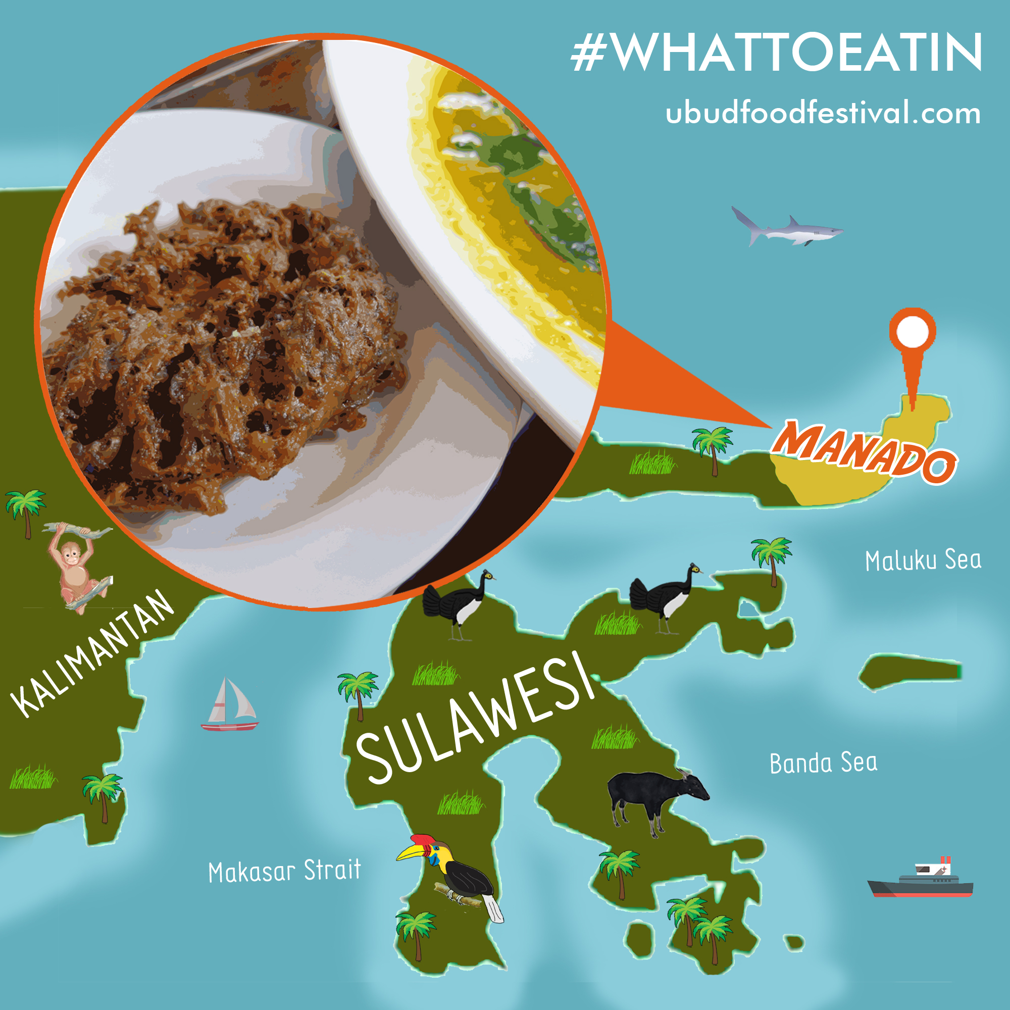 What to eat in… Manado - Ubud Food Festival