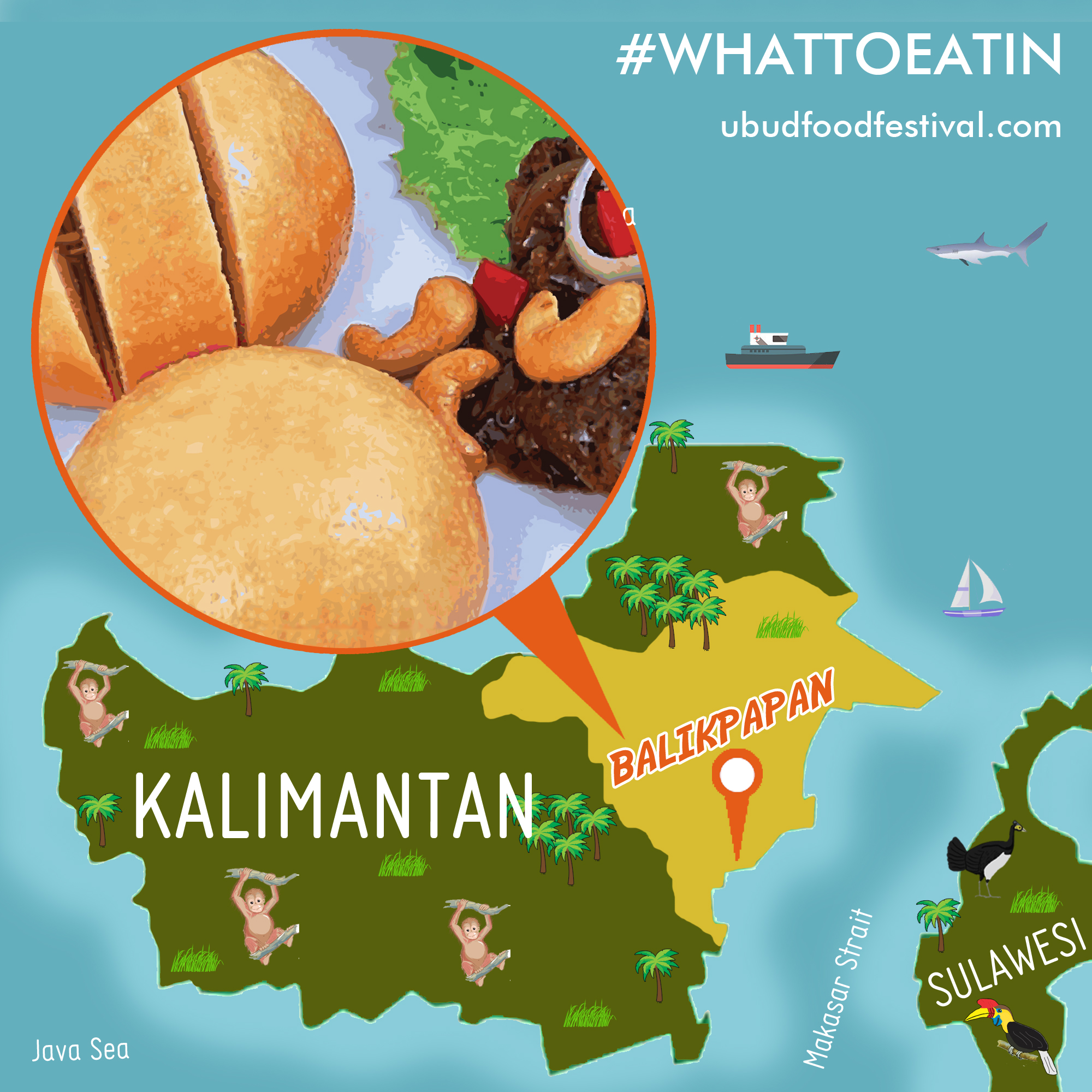 What to eat in… Balikpapan - Ubud Food Festival