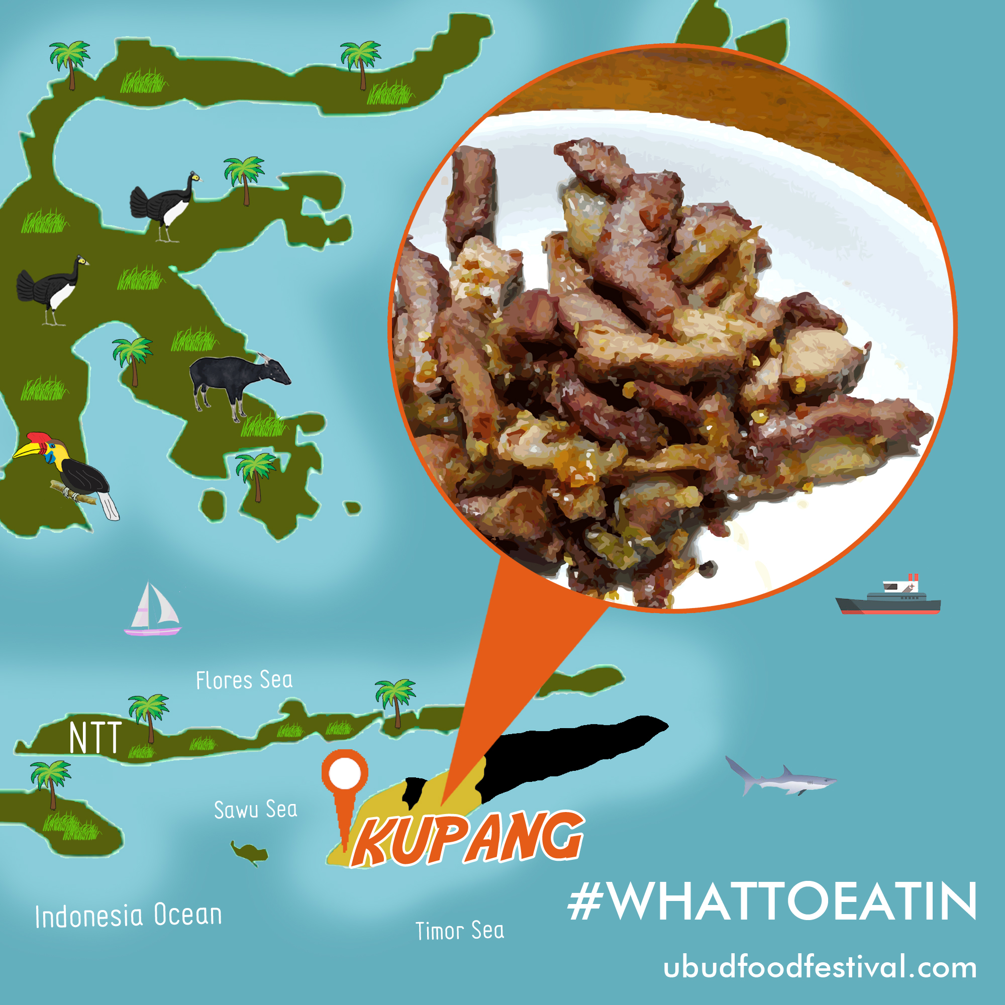 What to eat in… Kupang - Ubud Food Festival